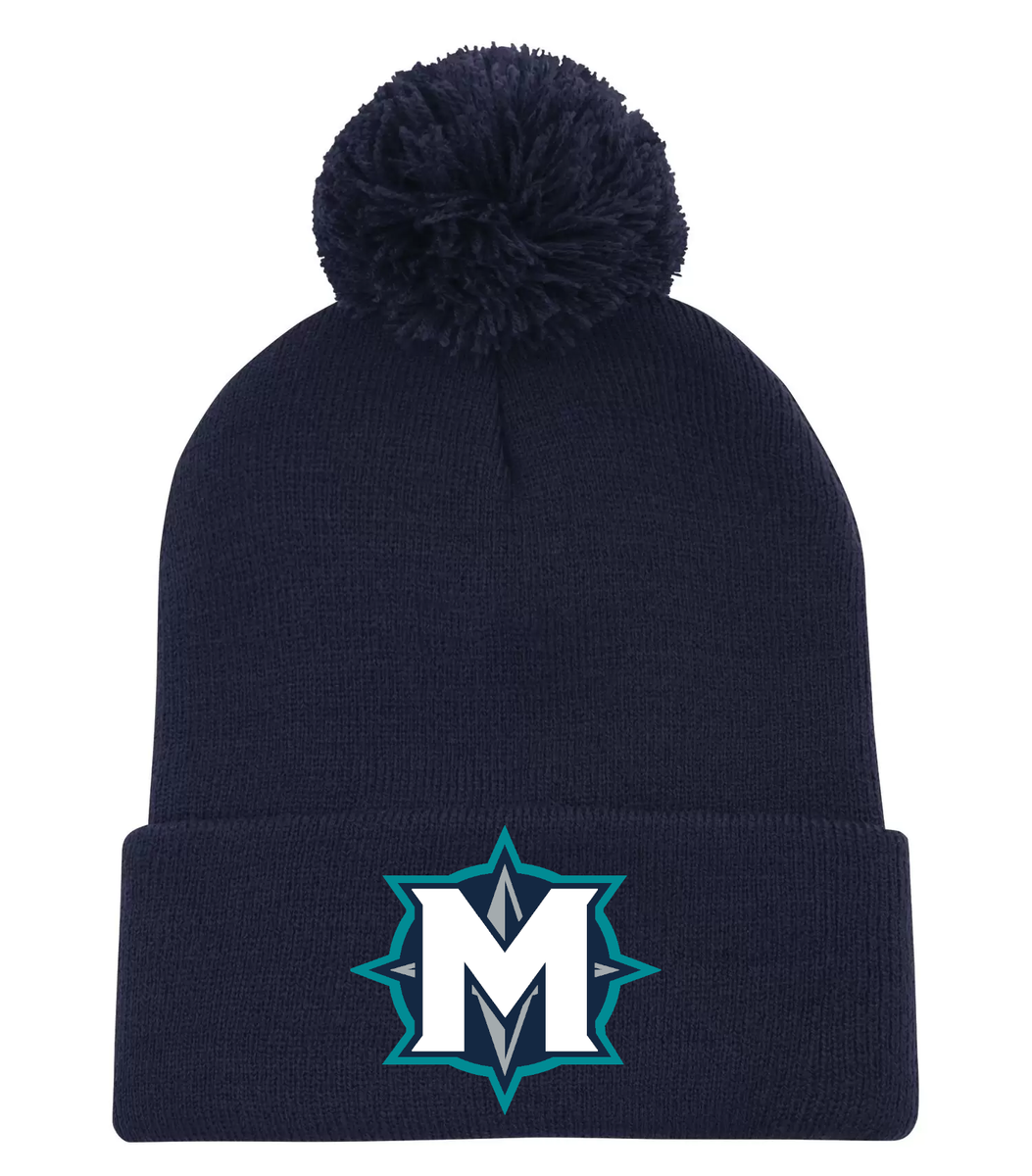 Markham Logo Pom Pom Cuffed Toque – Silverstar-Sports Inc