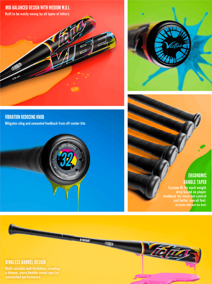 Victus Vibe USSSA Drop 5 Alloy Baseball Bats – Silverstar-Sports Inc